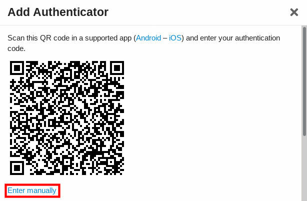 Two-factor Authentication (2FA)
