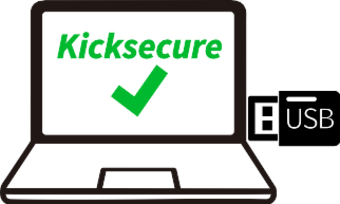 Kicksecure Live ISO (via USB) and Installation