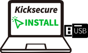 Kicksecure Live ISO (via USB) and Installation